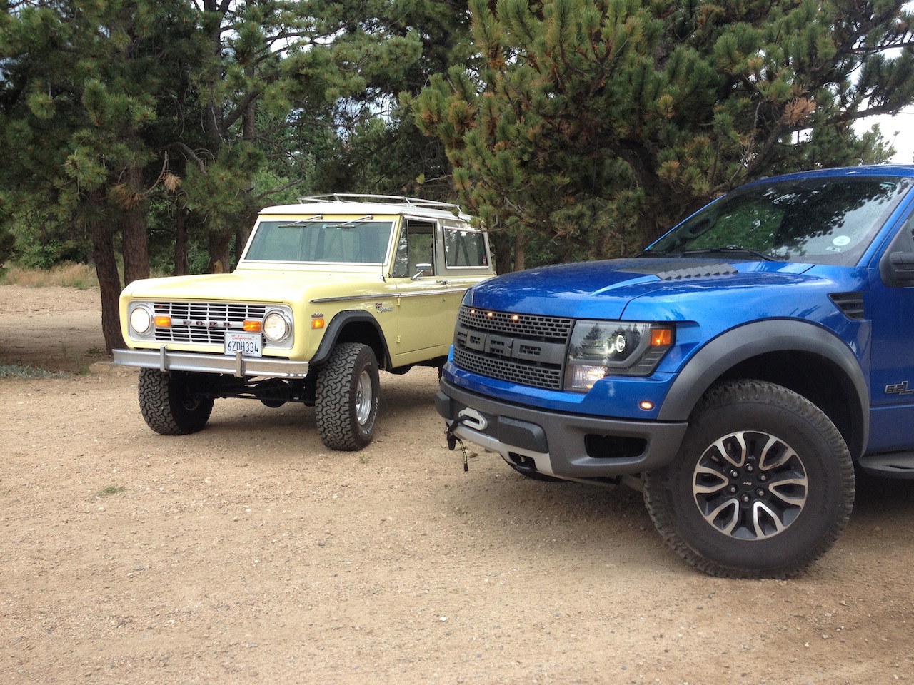 Ford Raptor meets a 1970 Ford Bronco for a winching demo [Project ...