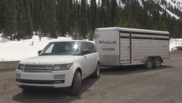 2015 Range Rover Supercharged LWB Ike Gauntlet Towing Test [review ...