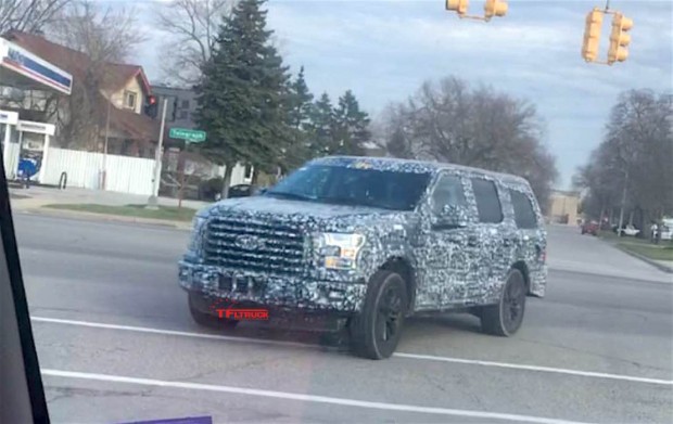 Is this the Aluminum 2018 Ford Expedition Spied in the Wild [w/ Video ...