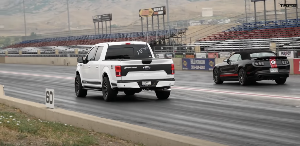 Video: Tuned 500-hp Ford F-150 in 0-60 Tow Battle and Drag Race with ...